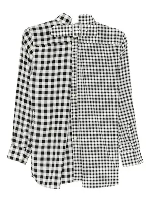 Comme Des Garçons Gingham Long Sleeve Shirt