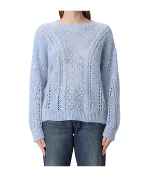 TWINSET Cable-knit Open-work Sweater