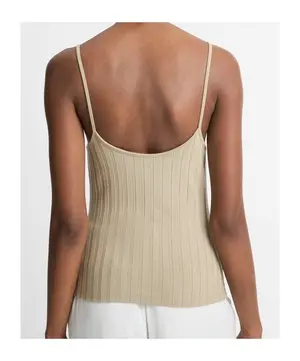 Vince Ribbed Tank Top