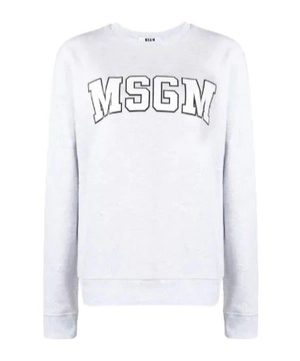 MSGM Logo Sweatshirt - White