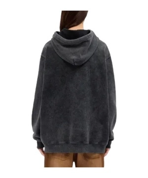 MSGM Graphic-print Cotton Hoodie