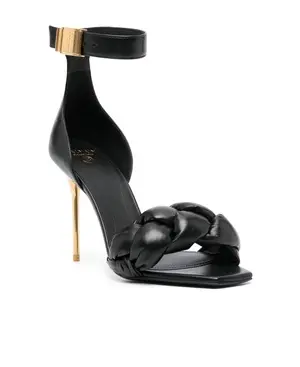 Balmain Logo-plaque Open-toe Sandals