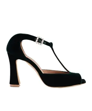 MALONE SOULIERS 90mm Nomi Sandals - Black