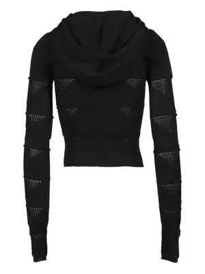 Rick Owens Knitted Hooded Top