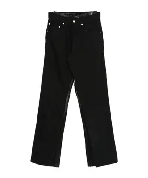Junya Watanabe Pleated Panel Trousers - Black