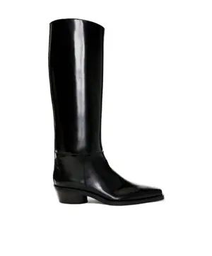 Proenza Schouler Bronco Knee-high Leather Boots - Black
