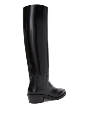 Proenza Schouler Bronco Knee-high Leather Boots - Black