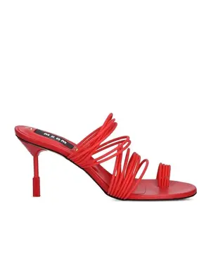 MSGM Multiple-strap Heeled Sandals