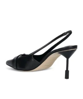 MSGM Slingback Leather Pumps
