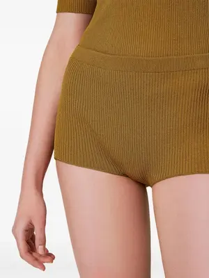 TWINSET Knitted Mini Shorts
