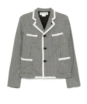 Comme Des Garçons Check-print Shirt Jacket