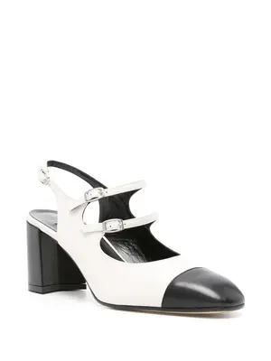 CAREL Peche 60mm Leather Pumps