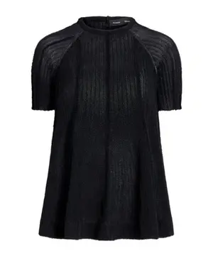 Proenza Schouler Tavia Knitted Top - Black