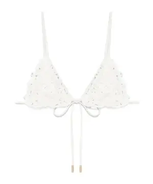 Cult Gaia Irina Bikini Top - White