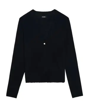 Zadig&Voltaire Manylla Button-up V-neck Cardigan