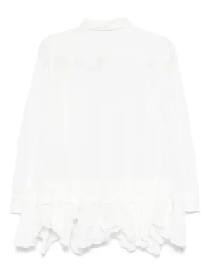 Comme Des Garçons Ruffled-hem Shirt