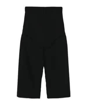 Comme Des Garçons Wide Leg Trousers - Black