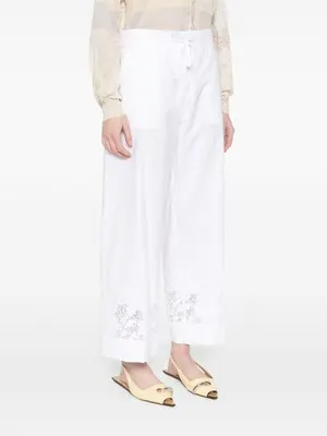 P.a.r.o.s.h Casual Pants With Elastic Waist