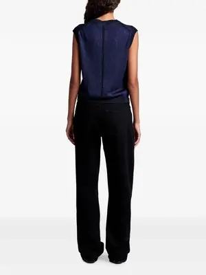 Proenza Schouler Emily Sleeveless Ribbed Knit Top