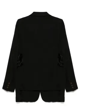 Comme Des Garçons Ruffle Shirt Jacket