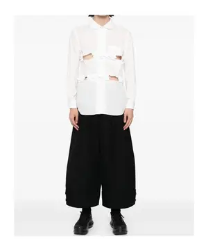 Comme Des Garçons Peter Pan Ruffle Shirt