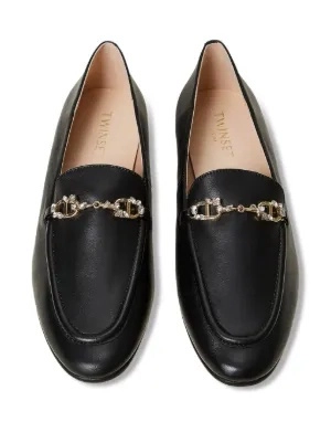 TWINSET Logo-plaque Loafers