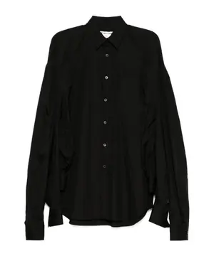 Comme Des Garçons Long-sleeved Shirt - Black