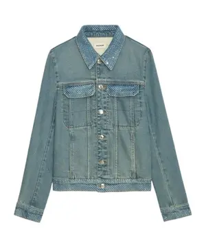 Zadig&Voltaire Kioky Denim Jacket - Green