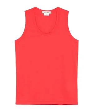 Comme Des Garçons Jersey Tank Top - Bright Red