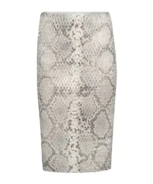 Alexander Wang Printed Mid-rise Midi Skirt