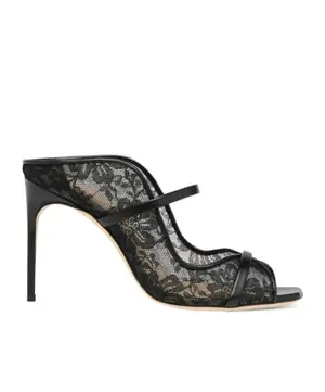 MALONE SOULIERS 90mm Noah Mules - Black