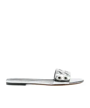 Proenza Schouler Grommet Sandals - White