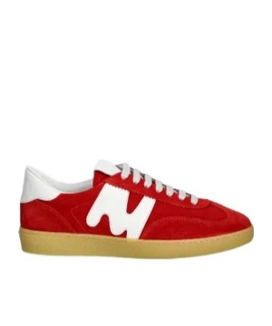 MSGM Retro Panelled Sneakers - Red