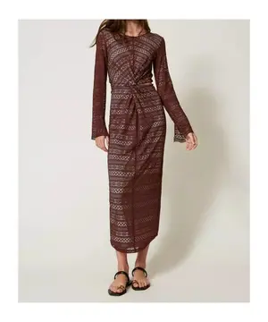 TWINSET Knitted Midi Dress