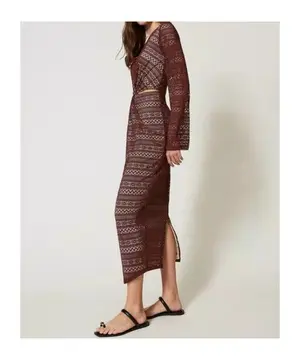 TWINSET Knitted Midi Dress