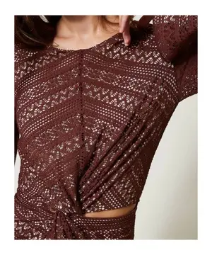 TWINSET Knitted Midi Dress