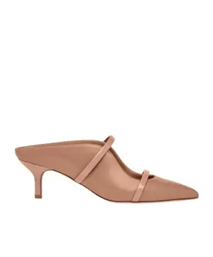 MALONE SOULIERS Maureen Low-heel Mules - Pink