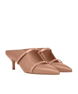 MALONE SOULIERS Maureen Low-heel Mules - Pink