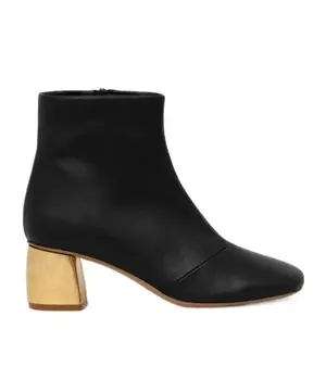 FORTE_FORTE 55mm Leather Ankle Boots - Black