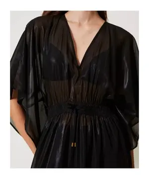TWINSET Semi-sheer Kaftan Dress