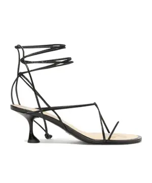 Proenza Schouler Lambskin Tee Sandals