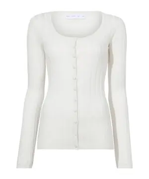Proenza Schouler Hattie Cardigan - White