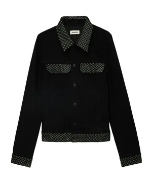 Zadig&Voltaire Kioky Denim Jacket - Black