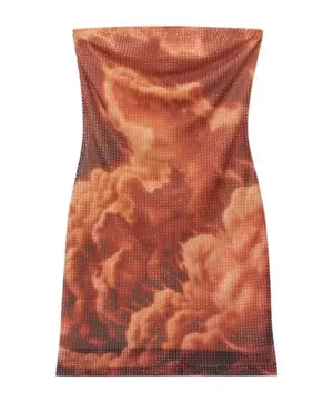 Alexander Wang Embellished Mini Dress
