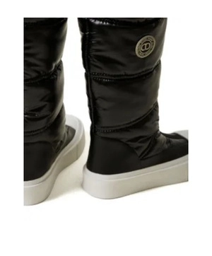 TWINSET Logo-appliqué Padded Boots