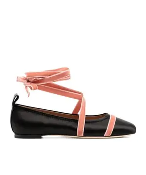 MALONE SOULIERS Spencer Ballerina - Black