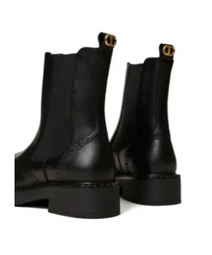 TWINSET 40mm Leather Chelsea Boots