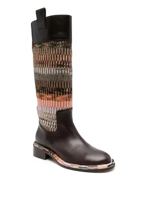 Missoni Striped Boots