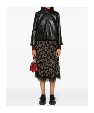 Ba&sh Mylos Leather Jacket