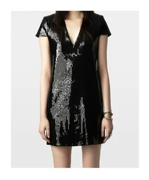 Zadig&Voltaire Rashu Sequined Mini Dress